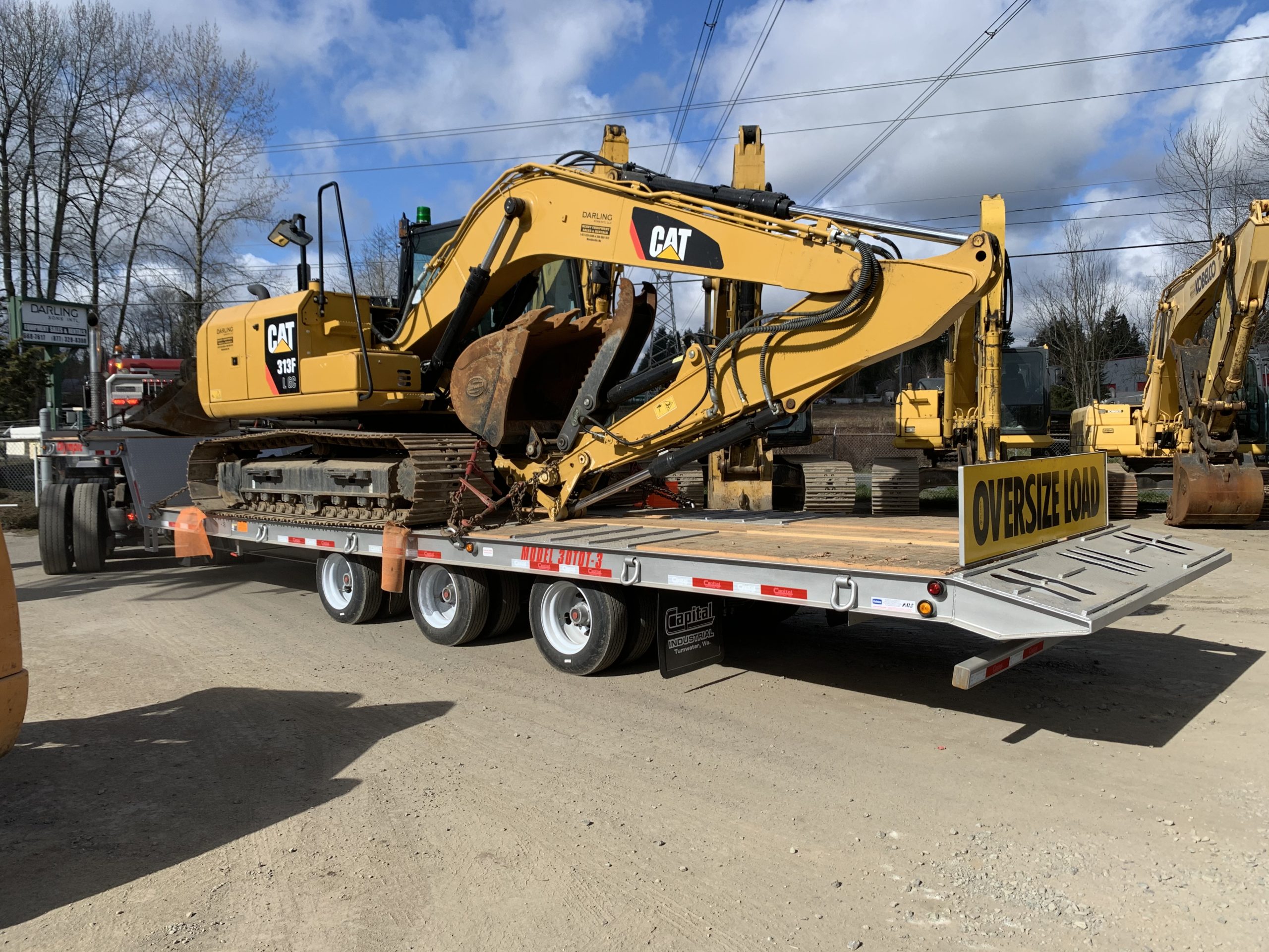 OLYMPIC 5TH WHEEL TILT TRAILER – Darling Sons Intl