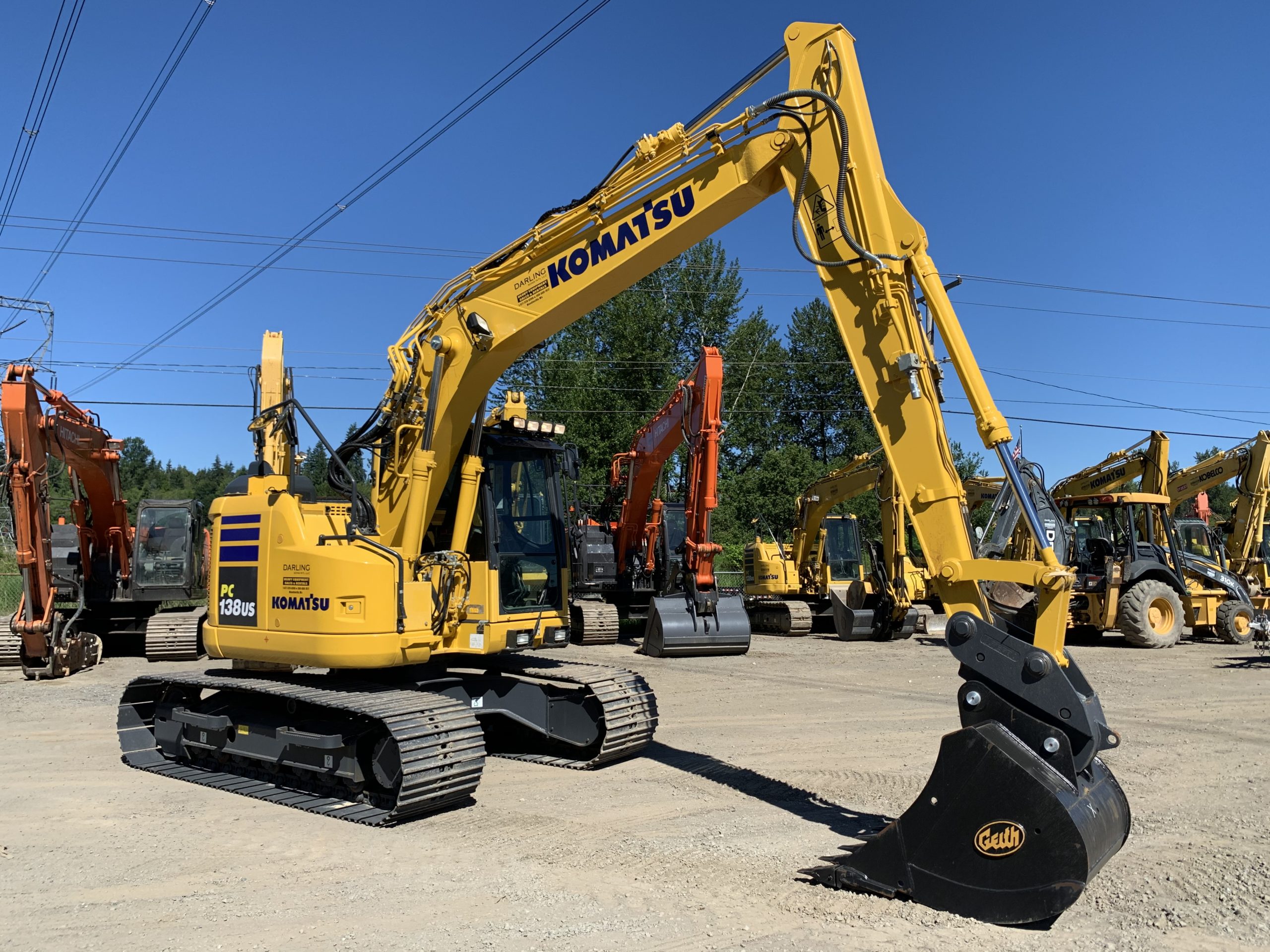 2017 KOMATSU PC138US-11 – Darling Sons Intl