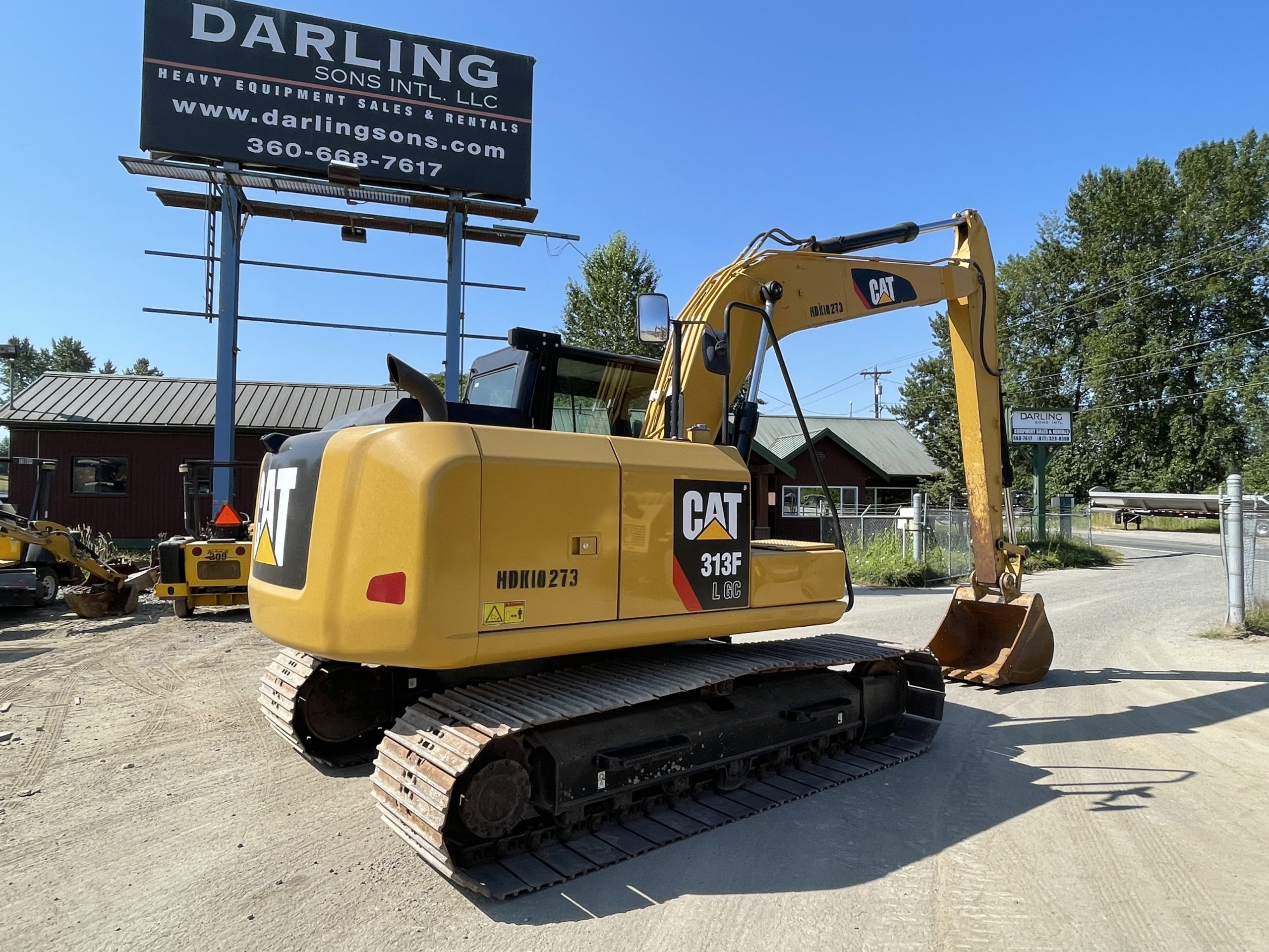 2018 CAT 313FL GC – Darling Sons Intl