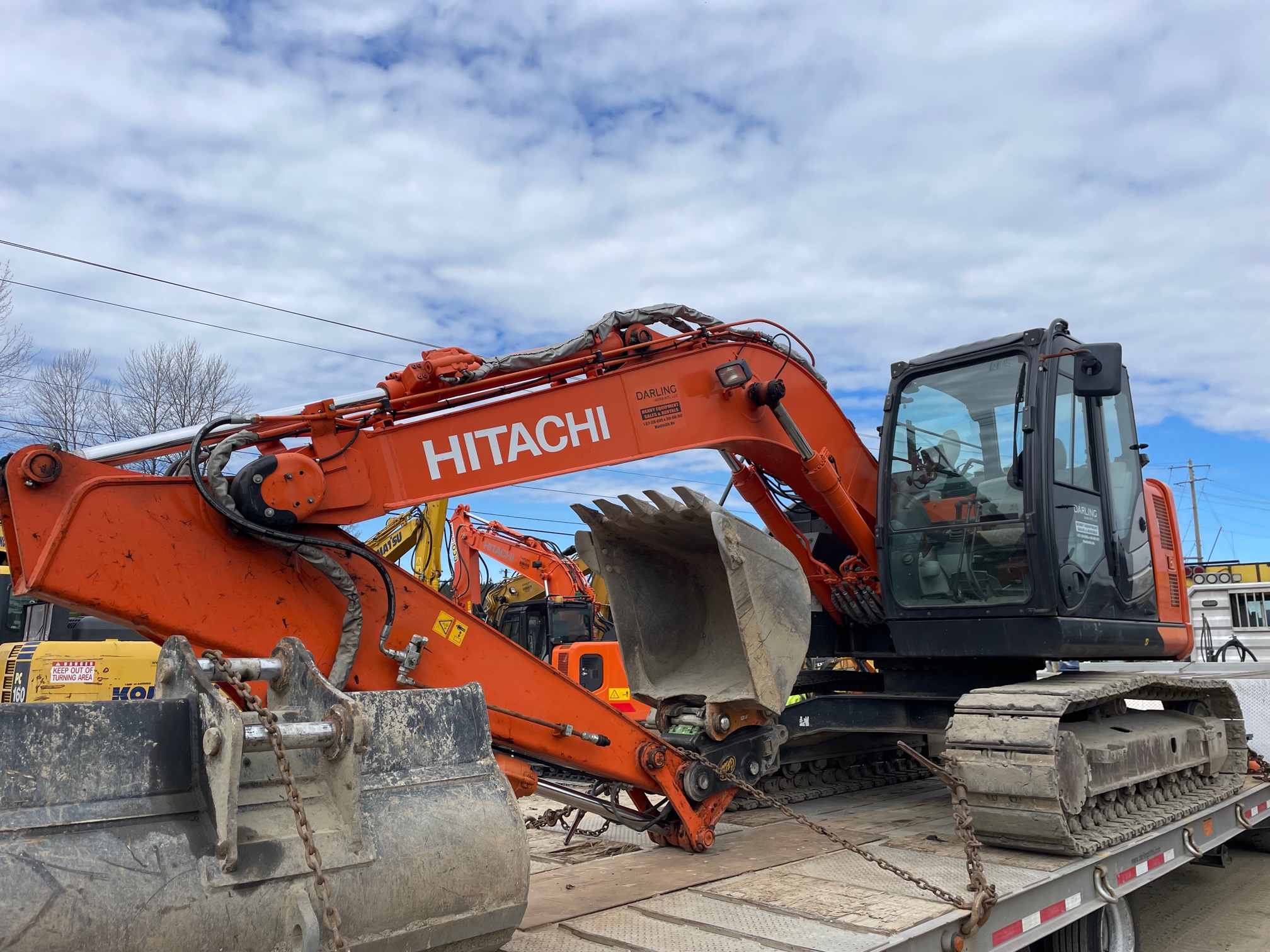 2018 HITACHI ZX135US-6 - Darling Sons Intl