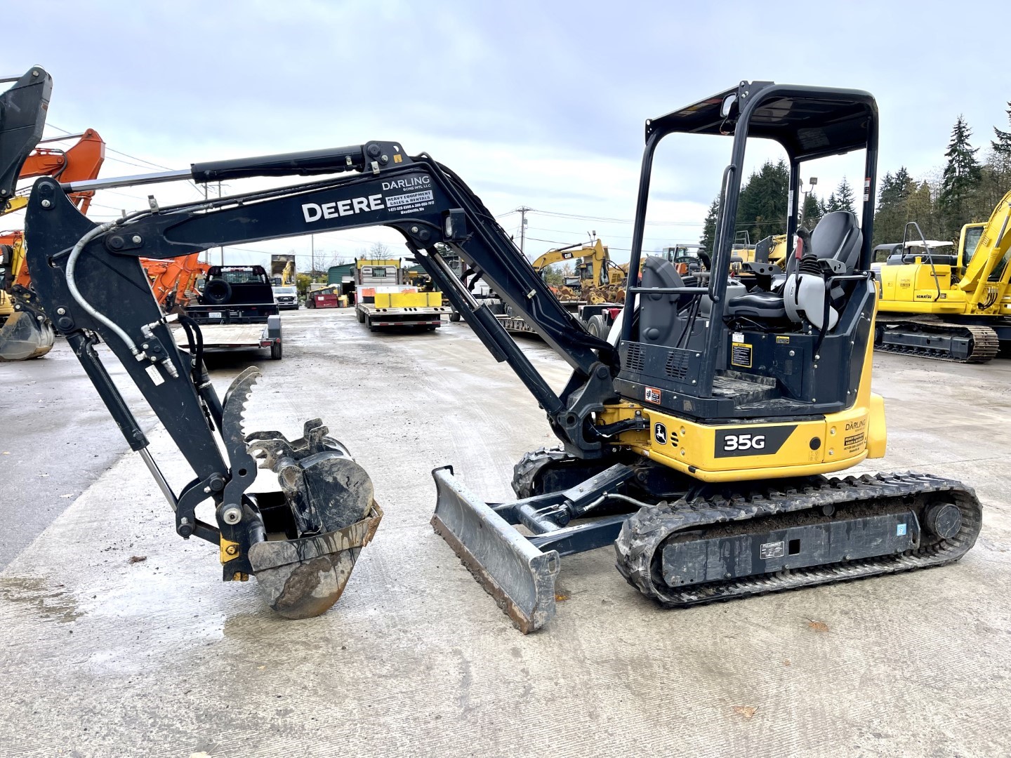 2022 DEERE 35G - Darling Sons Intl